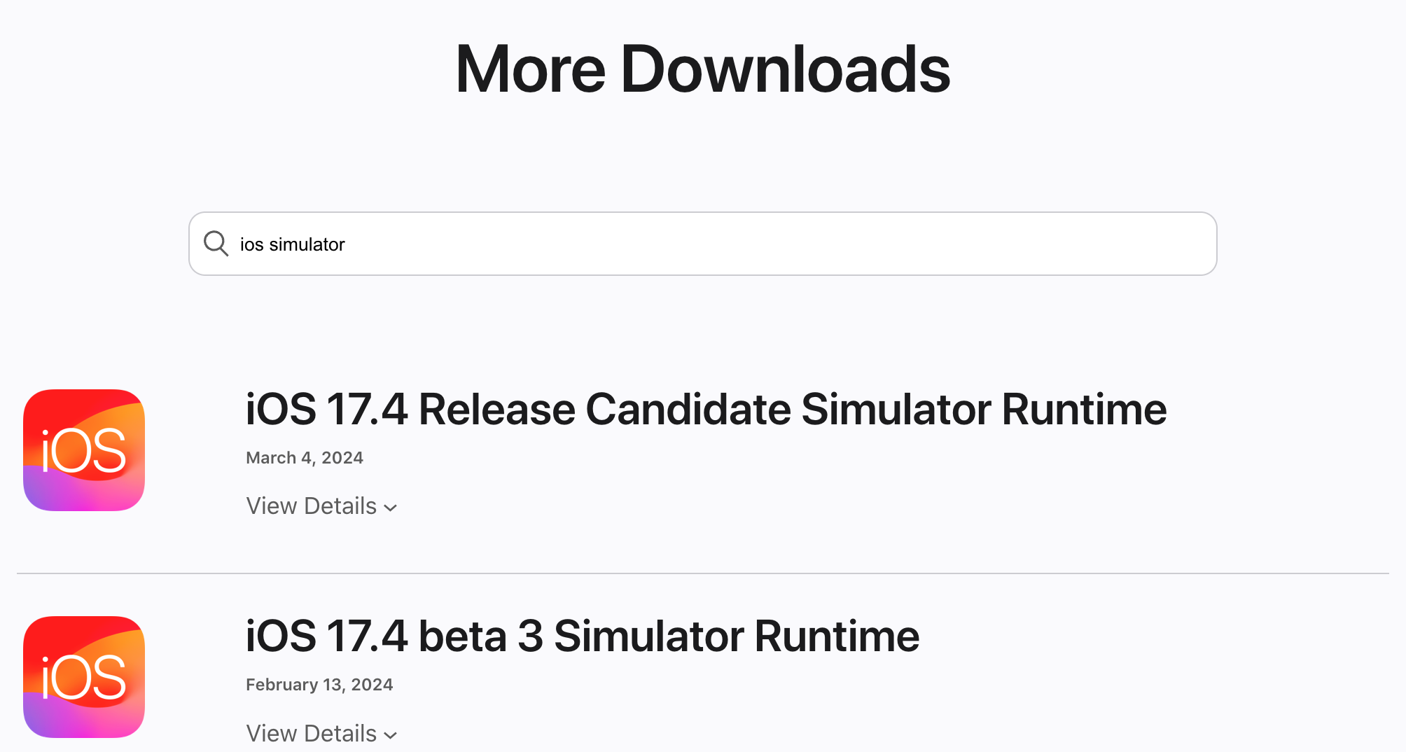 Xcode Simulator | Hsiao.me